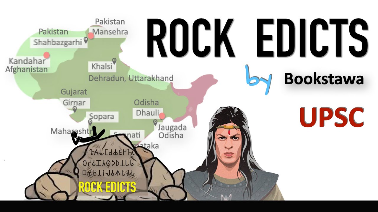 Asoka's Rock Edicts | Ancient History for UPSC