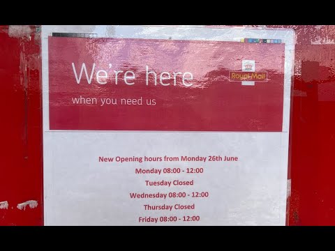 The post office is not fit for purpose and needs to close