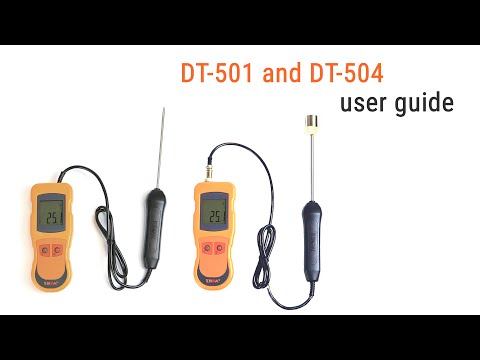 Portable digital surface thermometer DT-501S - TECHNO-AC
