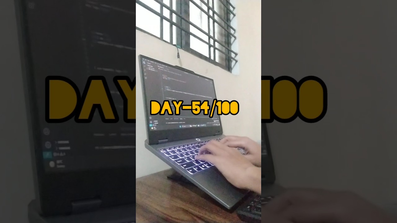 Day-54/100 #100daysofcode #coding