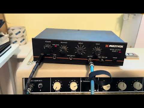 Multivox MXD-1 1980s - Black | Reverb
