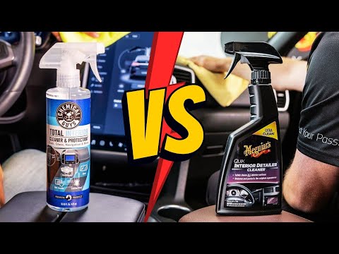 Chemical Guy’s vs Meguiars Car Interior Cleaner - Which Is The Best?
