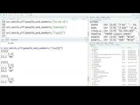 Regular Expressions with R VIDEO | educational research techniques