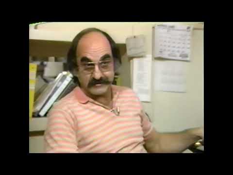 "Mr. Computer" explains email and "talking" over computers in 1982
