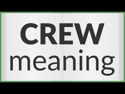 Crew | meaning of Crew