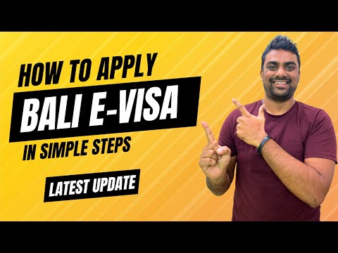 How to Apply Bali E-Visa for Indians || Step by Step Guide