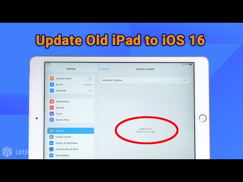 How to Update Old iPad to iOS 14/15/16/17/18 Easily! Unable to Check for Update iPad 2025