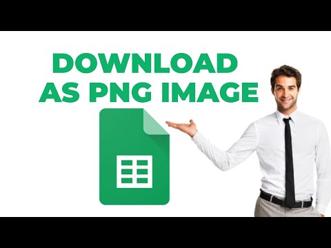 How to Download Google Sheets CHART as PNG Image in SECONDS!