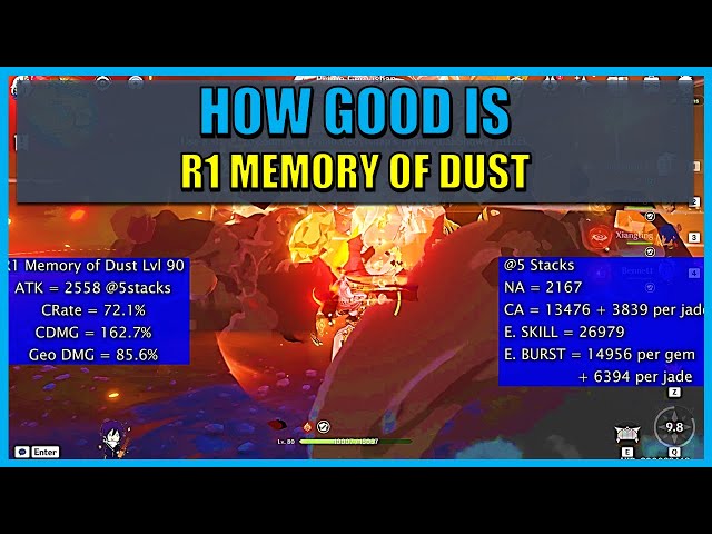 Memory of Dust in Genshin Impact: Stats and best characters for the ...