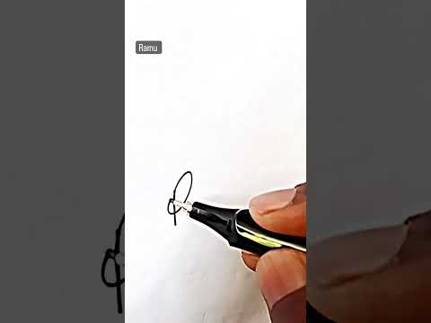 ✔️ How To Create A Signature !! Best Signature name on Vasanth style name Ramuu Signature #viral