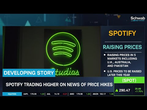 Spotify (SPOT) Higher: Plans to Hikes Prices