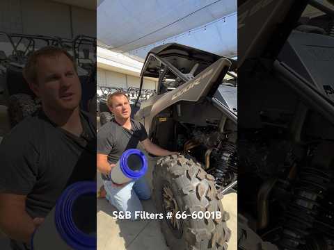 How To Change Yamaha YXZ Air Filter | S&B Filters 66-6001B #yxz1000r #airfilter