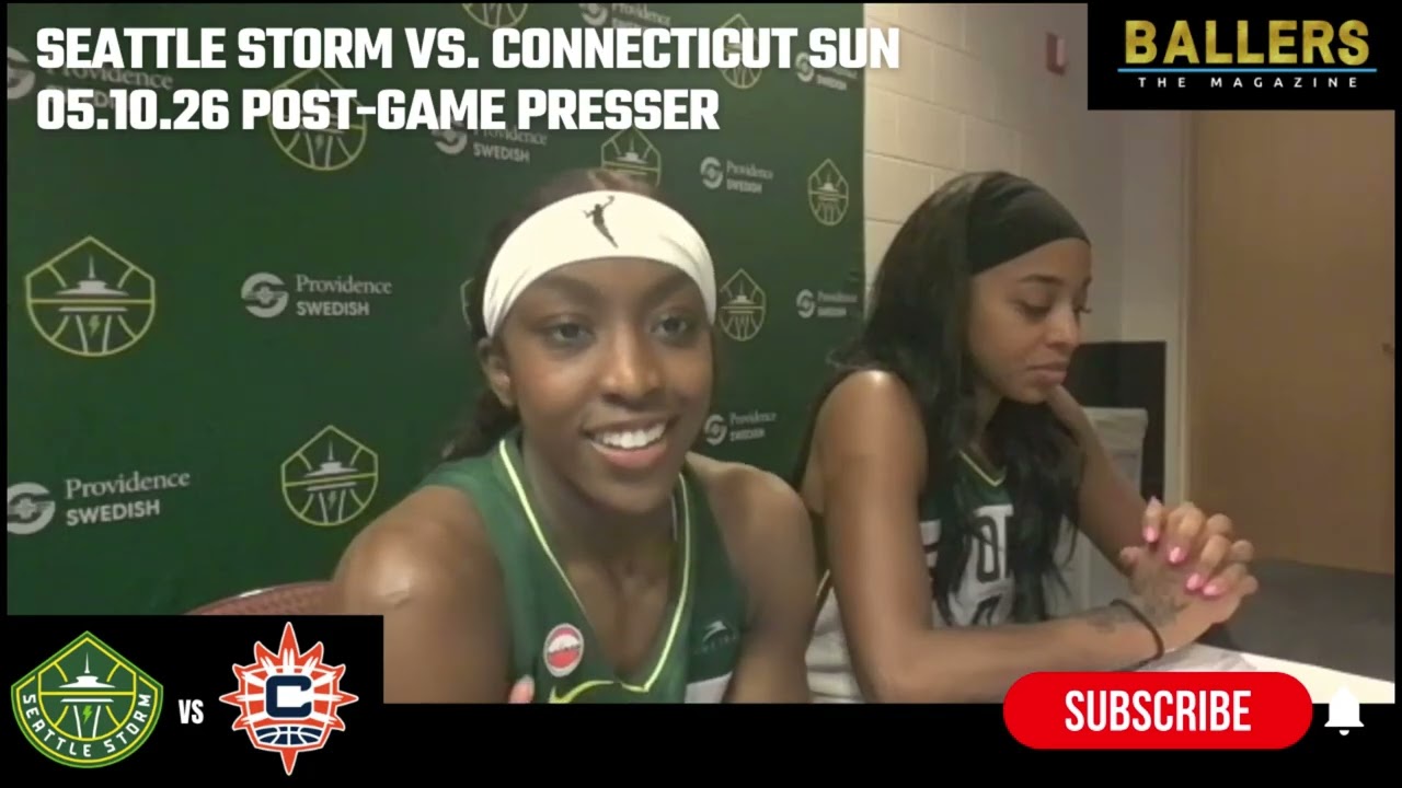 Flau’jae Johnson & Lexie Brown: Seattle Storm Postgame Presser | vs. Connecticut Sun | 05.10.26