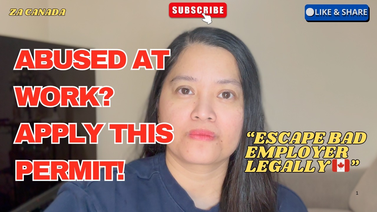 “NEW 2026 Rule  Vulnerable Open Work Permit in Canada | Escape Abusive Employers LEGALLY
