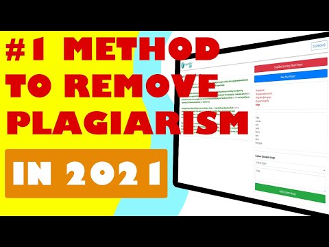 Plagiarism Removing Tricks | Trick to Remove Plagiarism from Any Text