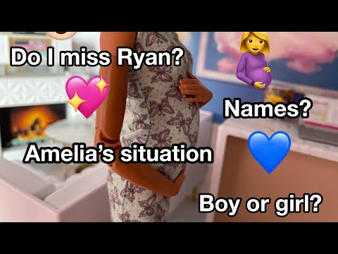 Pregnant barbie 14 week bumpdate + Pregnancy Q&A!!