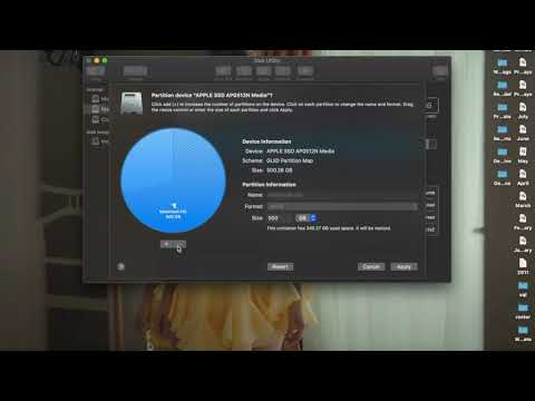 How to merge partitions in MAC Catalina