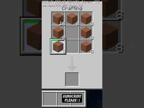 Minecraft How To Craft Blue TERRACOTTA 2023 #minecraft #howto #shorts #2023