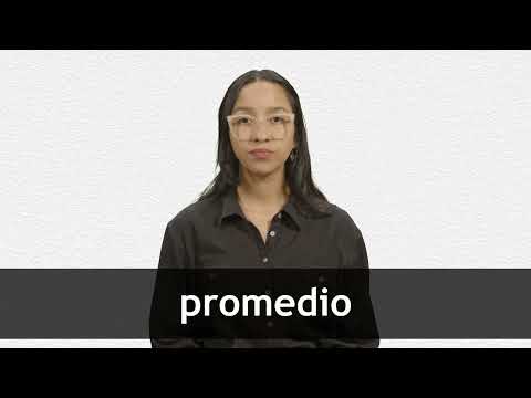 Traducción en inglés de “PROMEDIO” | Collins Diccionario español-inglés