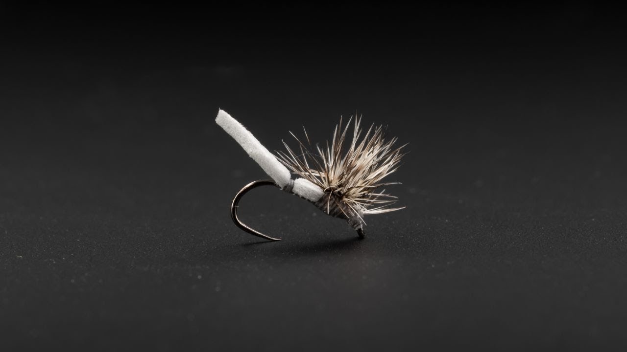 LEGENDARY Midge Dry Fly | Mother Shucker | Fly Tying Tutorial
