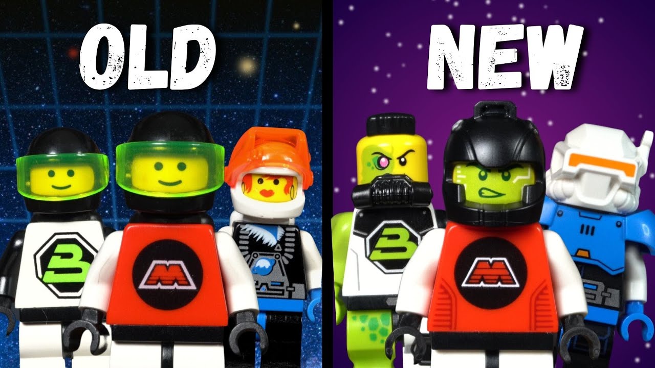 Lego Space CMF Comparison