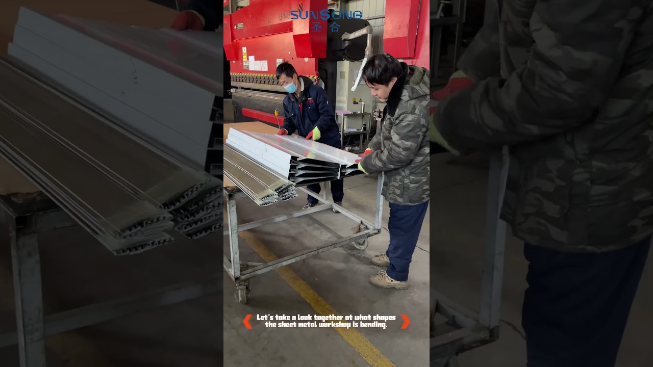 Guess what we are bending?#metal #factory #pvdcoating #custom #bending #sunsong