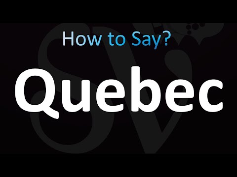 How to Pronounce QUEBEC (Correctly!)