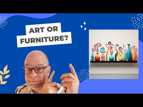 Create an Other-Worldly Curio Cabinet Using Cut Paper Collage! #abstractart