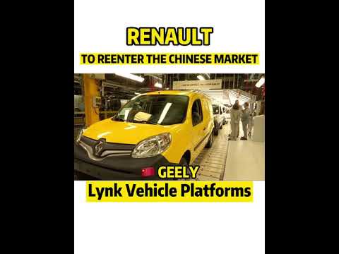 Renault to join with Geely to sell hybrid vehicles in China #Shorts