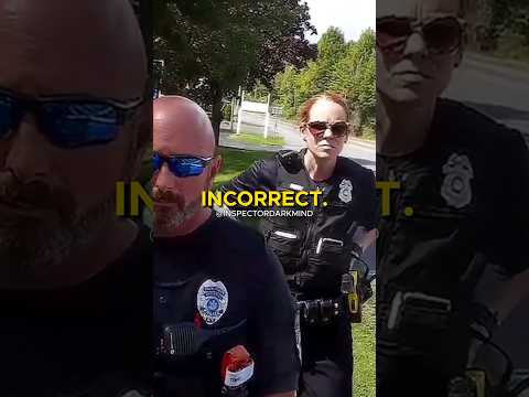 Cops Get Schooled by Guy Who Refuses to ID and Leaves Them Speechless #cops #trafficstop #unlawful