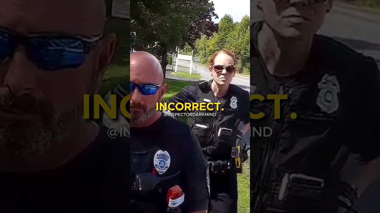 Cops Get Schooled by Guy Who Refuses to ID and Leaves Them Speechless #cops #trafficstop #unlawful