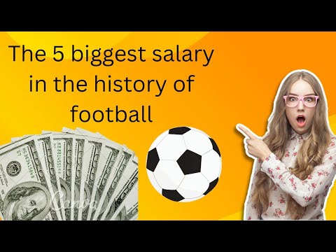The 5 biggest salary in a history of football ⚽#youtube