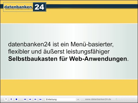 datenbanken24 Online-Präsentation