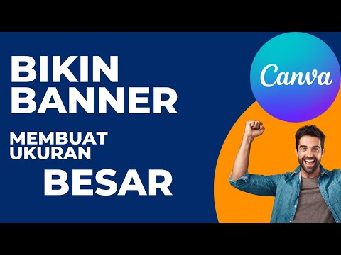 Cara membuat ukuran besar di Canva