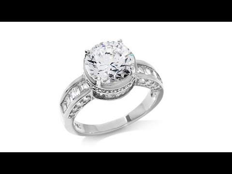 VWAbs Rnd Clr Bgt Gallery RIng