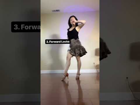 How many of these Cha Cha steps do you know? #latindance #chacha #ballroomdance #danceshorts