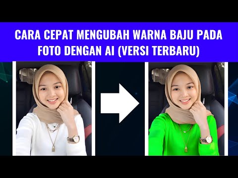 Cara Cepat Mengubah Warna Baju pada Foto dengan AI (Versi Terbaru)