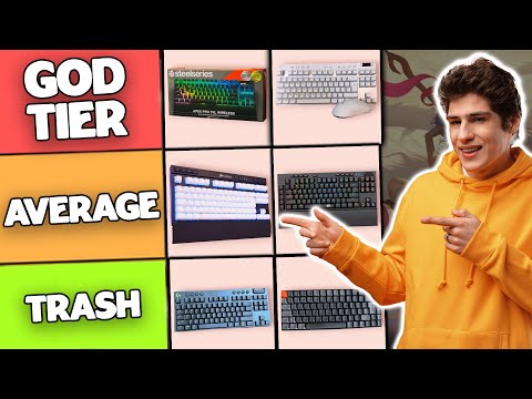 BEST Wireless Gaming Keyboard Tier List 2024