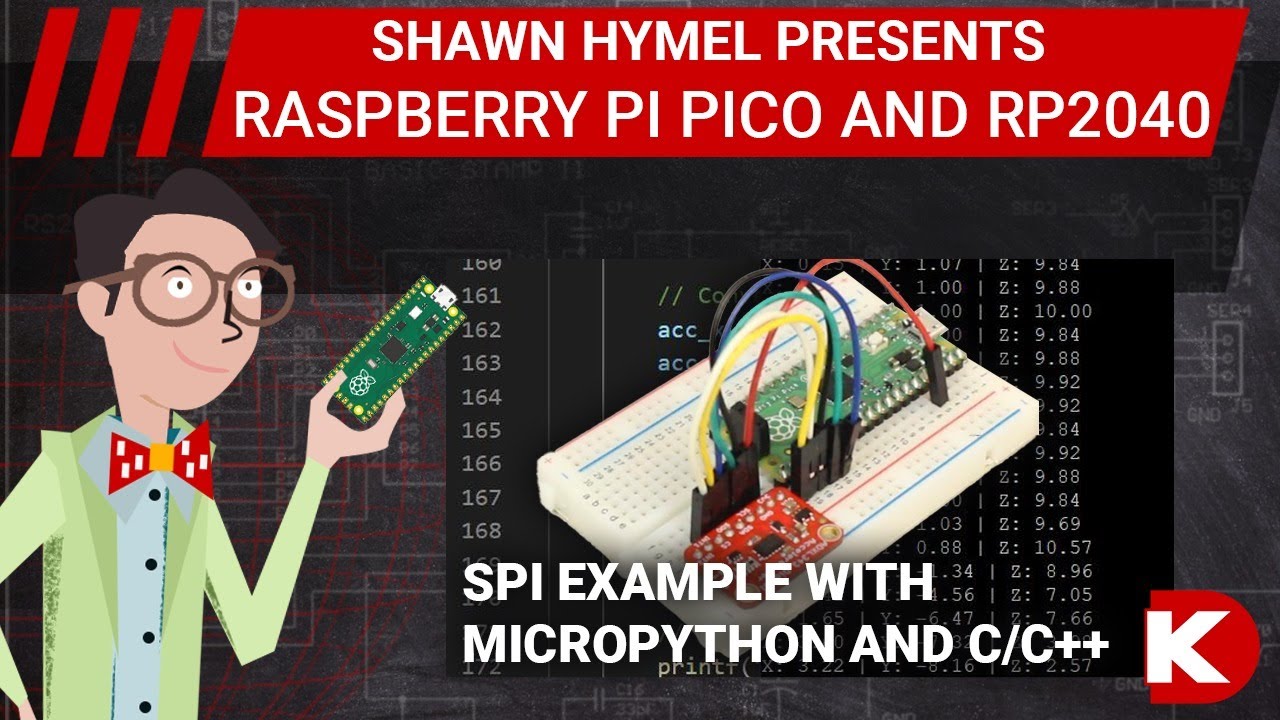 Raspberry Pi Pico (RP2040) SPI Example with MicroPython and C/C++ | Digi-Key Electronics