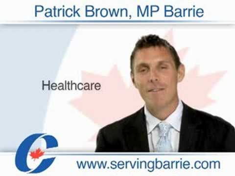Royal Victoria Hospital Barrie Patrick Brown MP - Healthcare