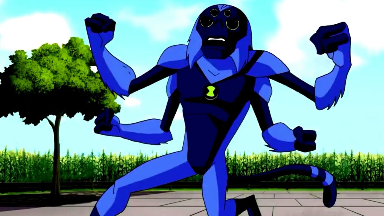 Ben 10: Alien Force - SpiderMonkey Transformation (HD)