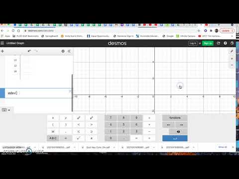 Desmos To Find Standard Deviation