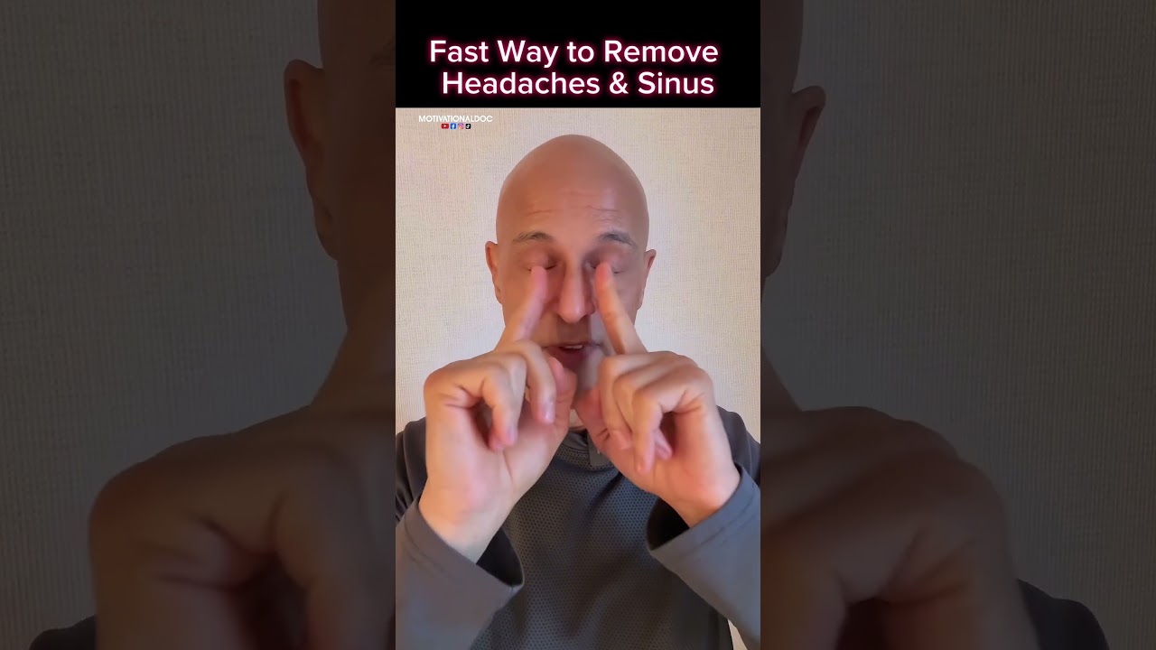 Fast Way to Remove Your Headache or Sinus!  Dr. Mandell