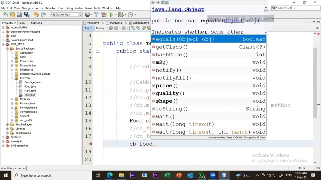 OOP - Interface Part 2
