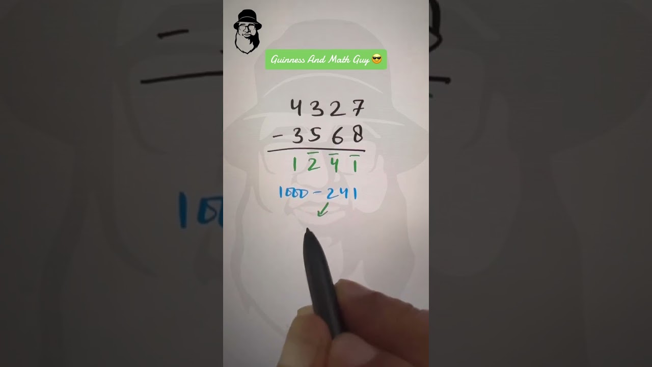 Subtraction Trick