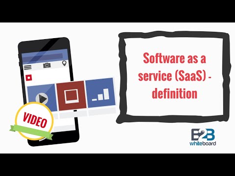 Software as a service (SaaS) - definition