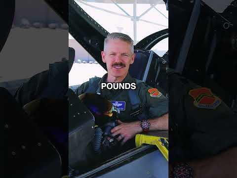 “Pulling G’s” in a F-16 Fighter Jet!