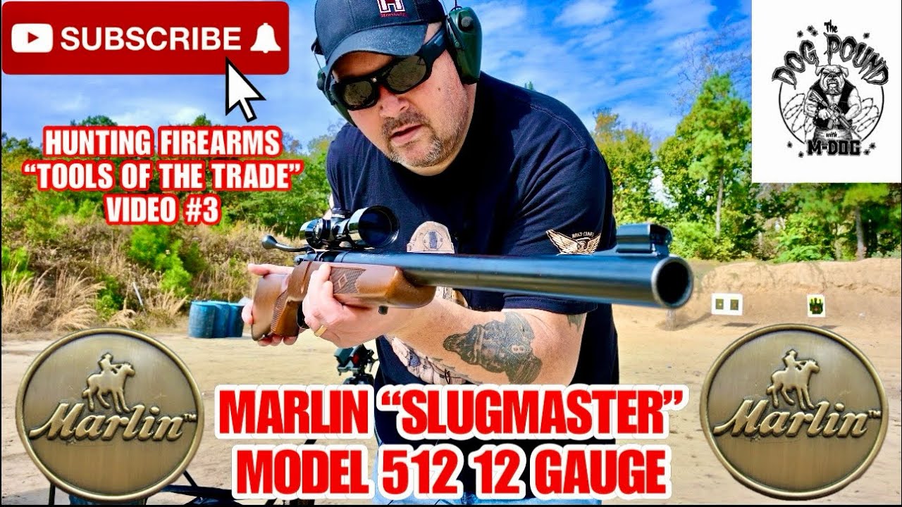 MARLIN SLUGMASTER MODEL 512 BOLT ACTION 12 GAUGE SHOTGUN REVIEW! HUNTING FIREARMS VIDEO #3!