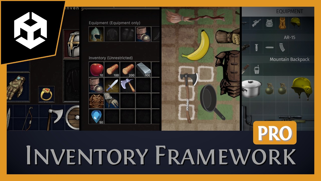 Unity - Inventory Framework PRO v2 (UI Toolkit)