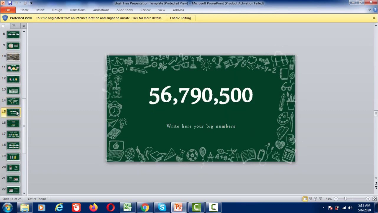 Best Powerpoint Template For Teacher